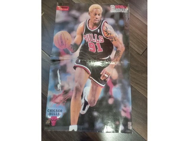Poster Dennis Rodman (Chicago Bulls) Denis Rodman 2