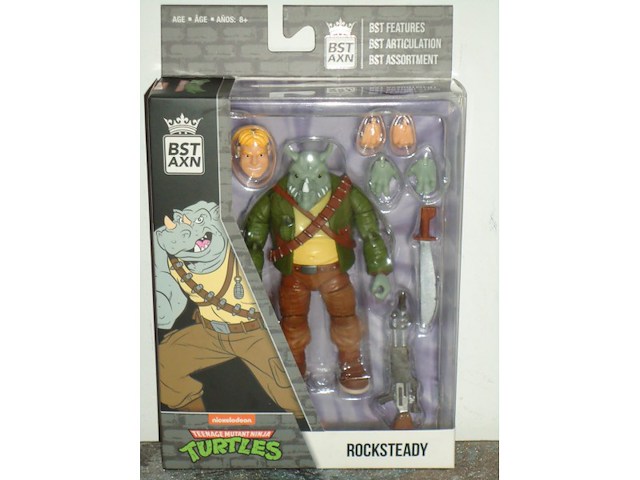 Teenage Mutant Ninja Turtles BST AXN - Rocksteady