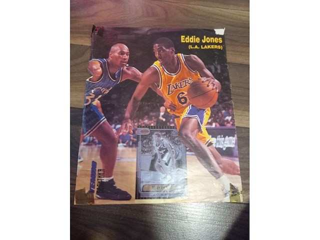 Poster Eddie Jones (L.A. Lakers) Edi DZouns