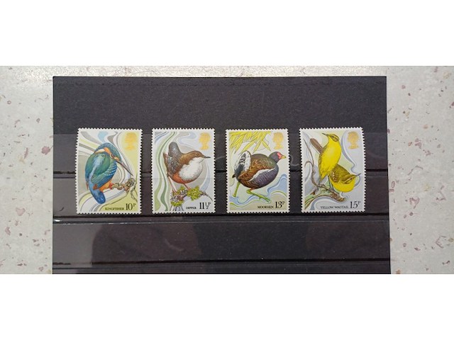 1980 Engleska ptice serija cisto ** (7633)
