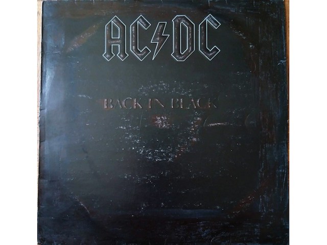 Ac Dc-Back in Black Repress LP (1981)