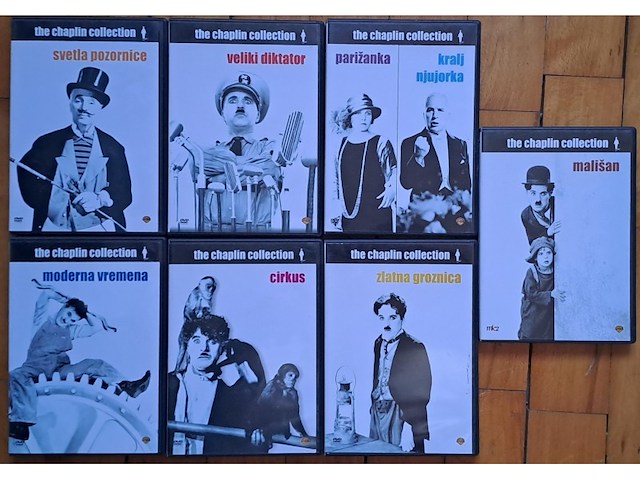 Charlie Chaplin Collection (12 DVDs)