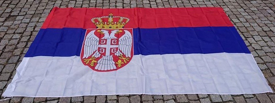 Zastava Srbije 145cm
