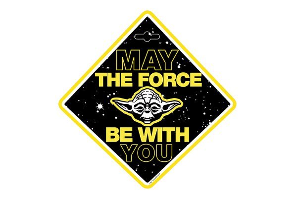 BEBA NA BORDU ZVJEZDANI RATOVI - YODA znak