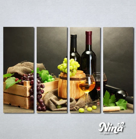 Slike na platnu Vino i grozdje Nina478_4