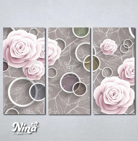 Slike na platnu Nezna lila ruza Nina460_3