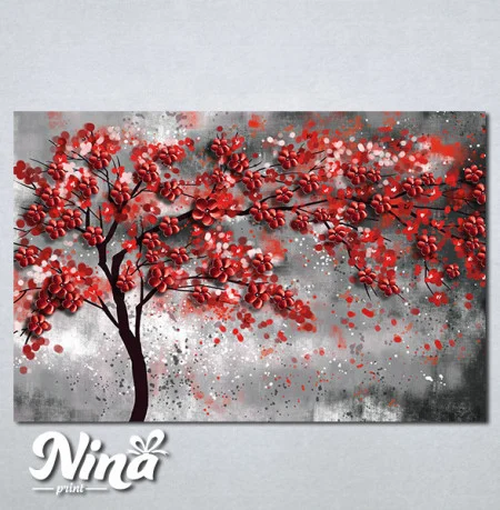 Slike na platnu Drvo crveno lišće Nina296_P