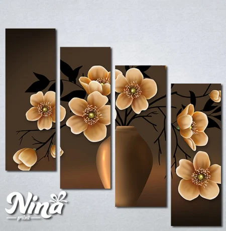 Slike na platnu Vaza i cveće Nina291_4