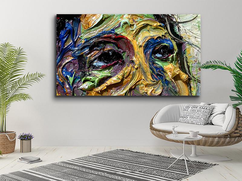 APSTRAKTNE SLIKE NA PLATNU 021