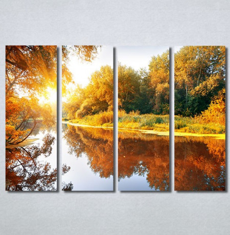 Slike na platnu Jezero u jesen Nina30368_4