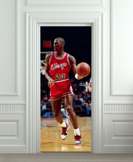 Nalepnica za vrata Michael Jordan 6079