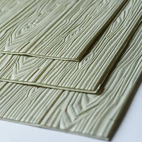 3D tapete – Imitacija drveta (Siva)