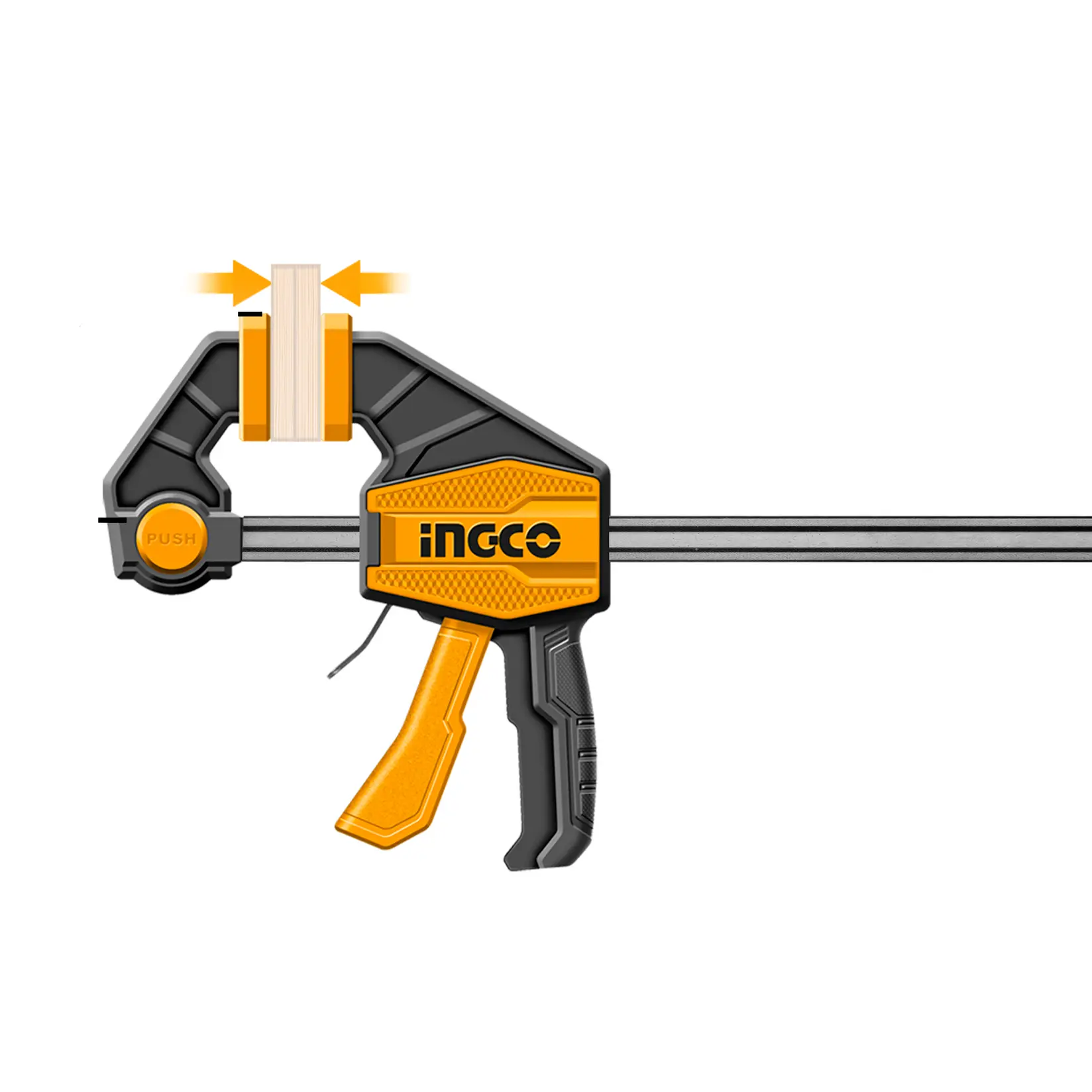 INGCO Jednoručna stega za brzo stezanje HQBC01601
