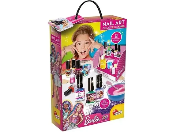 Barbie Set za nokte Nail Art Lisciani 97982