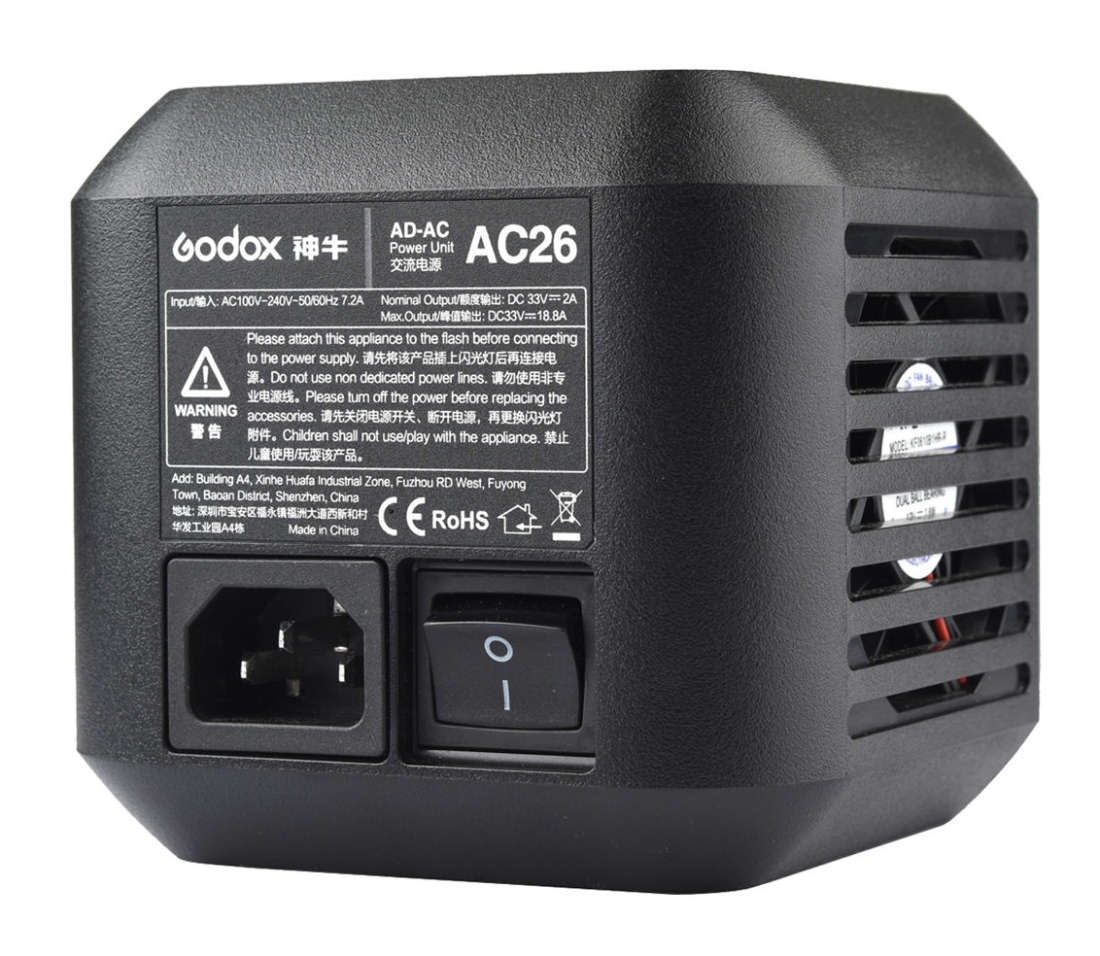 Godox AC26 AC Adapter za AD600 Pro