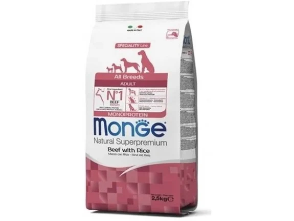 Monge All Breeds Adult Govedina 2.5kg