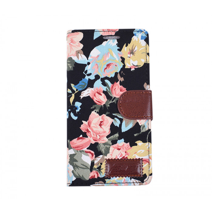 Futrola na preklop Flower za Iphone 6/6S Plus 5.5 crna