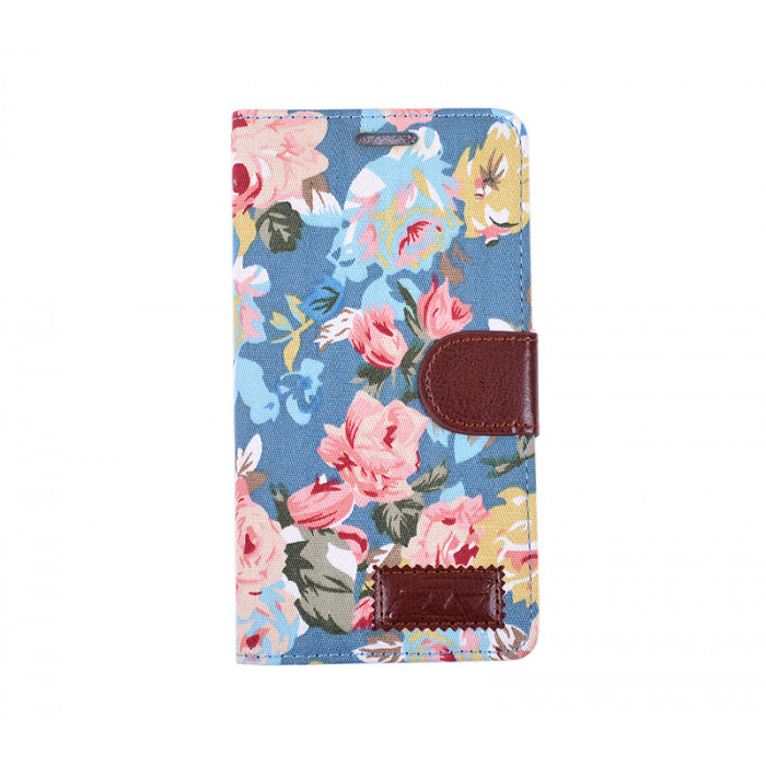 Futrola na preklop Flower za Iphone 6/6S Plus 5.5 plava