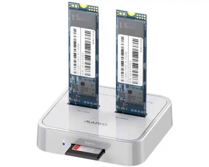 USB Docking Station 2xM.2 (SATA i NVME) Maiwo K3016SD