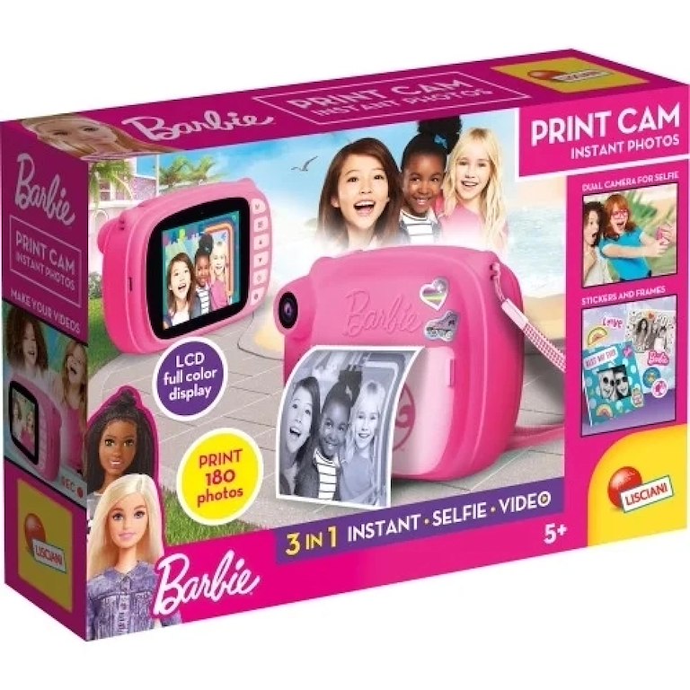 BARBIE PRINTING FOTOAPARAT LISCIANI