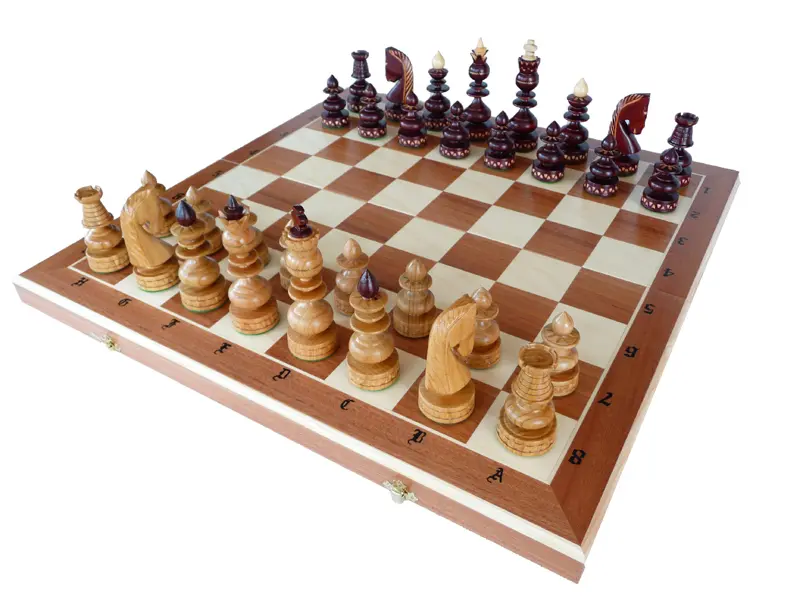 Madon PL130 Peklopivi drveni šah, 600x600