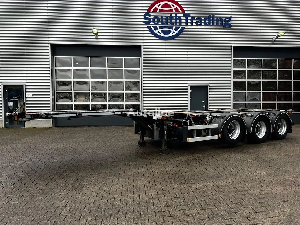 D-Tec FLEXITRAILER + GENSET poluprikolica za prevoz kontejnera