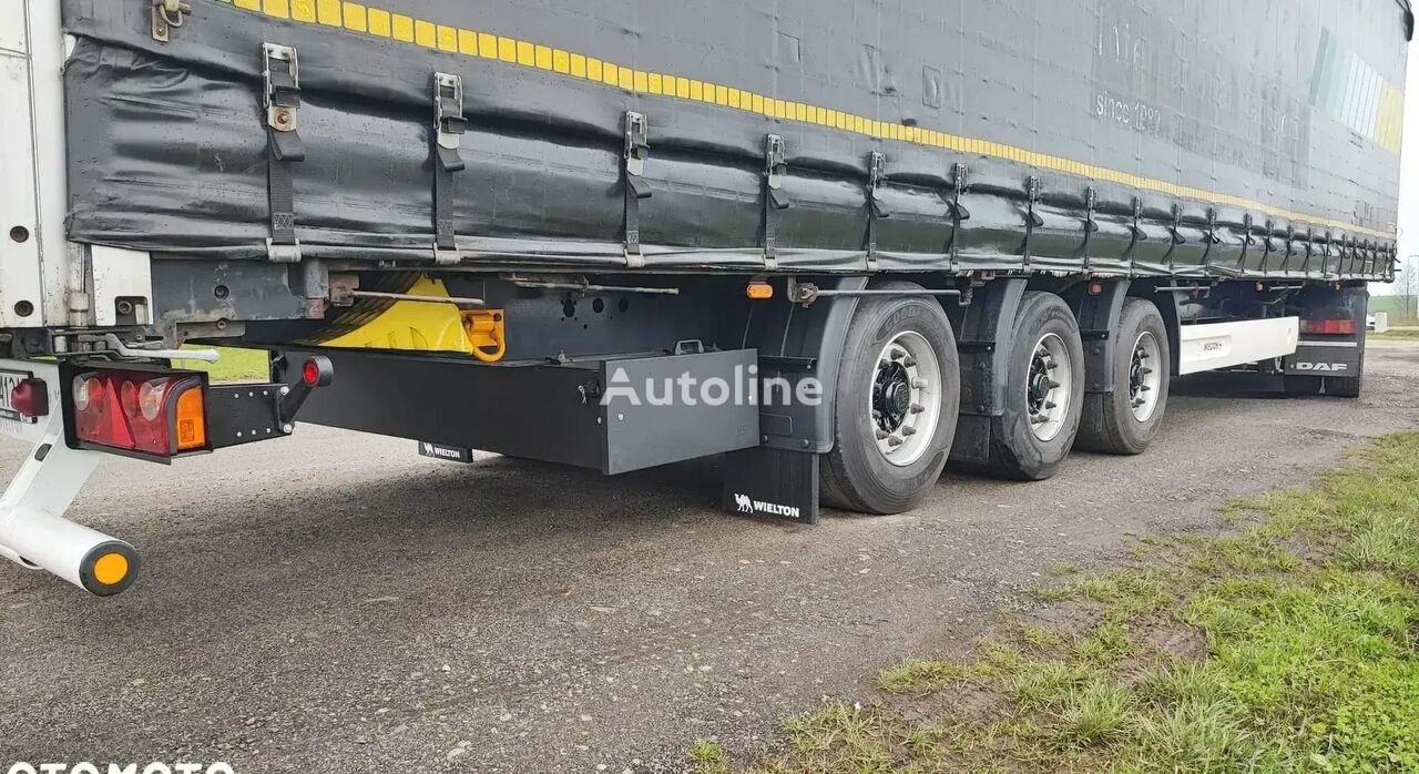 Wielton NS3K mega , BDE , uchwyty promowe INTERMODAL poluprikolica s ceradom