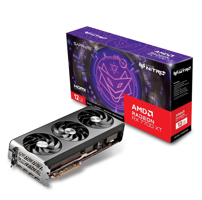 Sapphire Radeon RX 7700XT Nitro+ 12GB 11335-02-20G