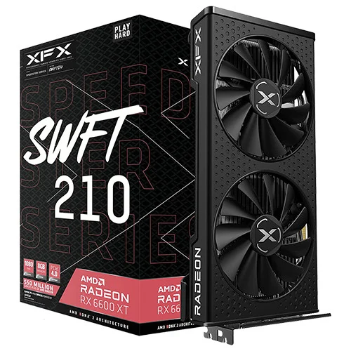 XFX Radeon RX 6600 XT Speedster SWFT 210 8GB - RX-66XT8DFDQ