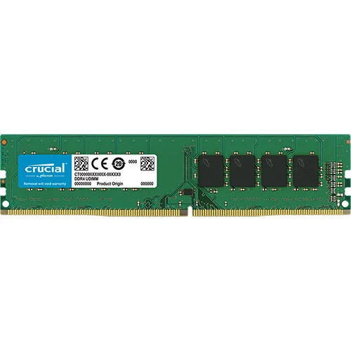 CRUCIAL 16GB DDR4-2666 UDIMM CL19 (8Gbit/16Gbit) 8QCT16G4DFRA266