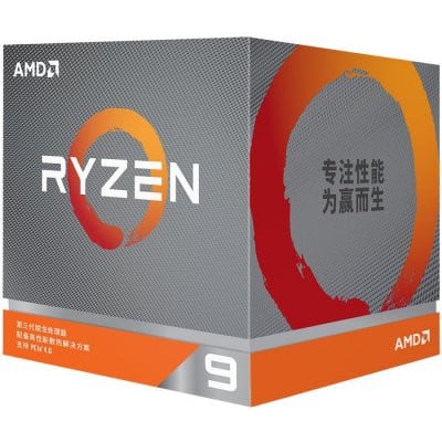 AMD CPU Desktop Ryzen 9 12C/24T 5900X (3.7/4.8GHz Max Boost,70MB,105W,AM4) box 100-100000061WOF