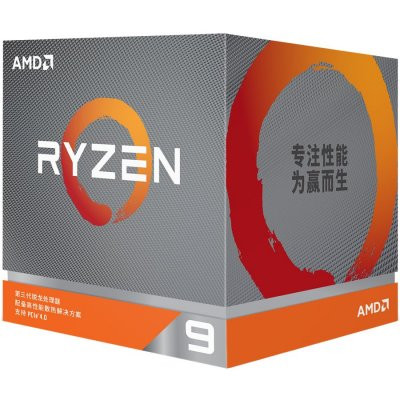 AMD CPU Desktop Ryzen 9 12C/24T 5900X (3.7/4.8GHz Max Boost,70MB,105W,AM4) box 100-100000061WOF