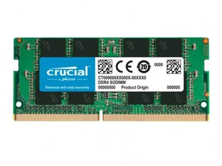 CRUCIAL 8GB DDR4-3200 SODIMM CL22 (8Gbit/16Gbit) CT8G4SFRA32A