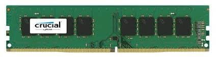 Crucial DRAM 4GB DDR4 2666 MT/s (PC4-21300) CL19 SR x8 UDIMM 288pin CT4G4DFS8266