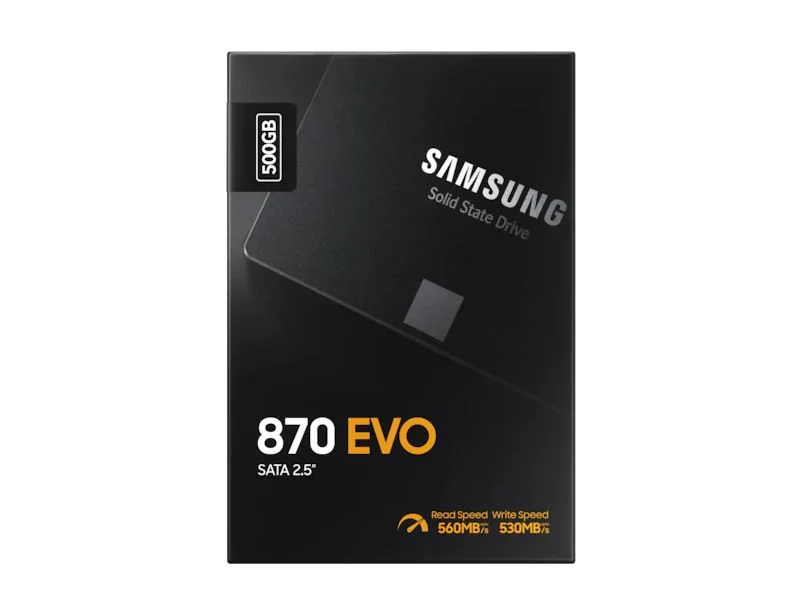 SSD 500GB SAMSUNG 870 EVO MZ-77E500B/EU