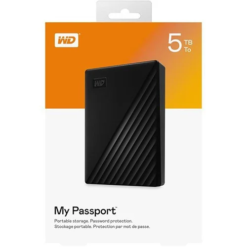 WESTERN DIGITAL My Passport 5TB 2.5'' WDBPKJ0050BBK crni