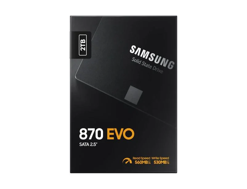 Samsung 2TB 2.5" SATA III 870 EVO MZ-77Q2T0BW SSD disk