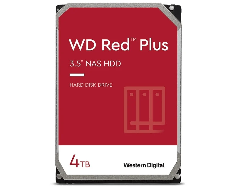 WD 3,5" SATA 4TB Red Plus CMR WD40EFZX