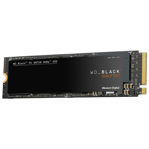 WD Black SN750 NVMe SSD 1TB - WDS100T3X0C 1TB, M.2 2280, PCIe, do 3470 MB/s