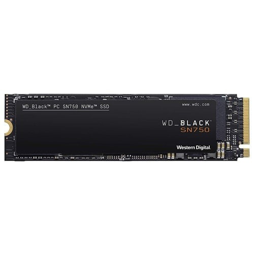 WD Black SN750 NVMe SSD 250GB WDS250G3X0C 250GB, M.2 2280, PCIe, do 3100 MB/s