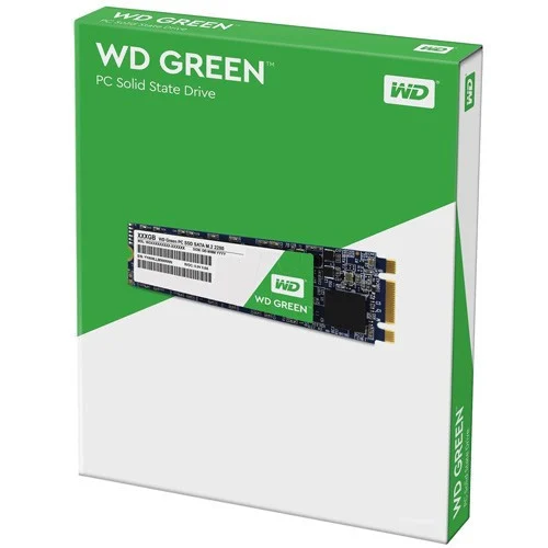 WD SSD Green 120GB, M.2 2280, SATAIII - WDS120G2G0B 120GB, M.2 2280, SATA III, do 545 MB/s