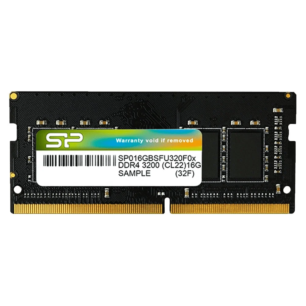 Silicon Power DDR4-3200 CL22 16GB DRAM DDR4 SO-DIMM Notebook , WPSP016GBSFU320X02