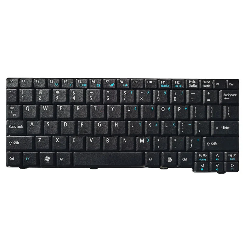 Tastatura za laptop za Acer A110/D150/ZG5 crna US