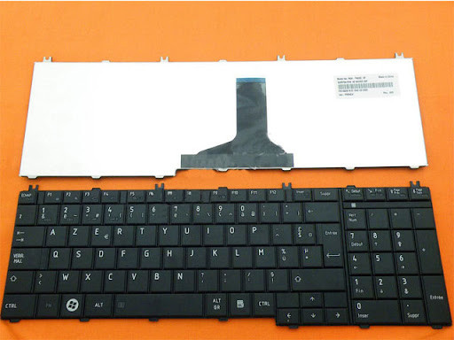 Tastatura za laptop za Toshiba C650/C660 crna