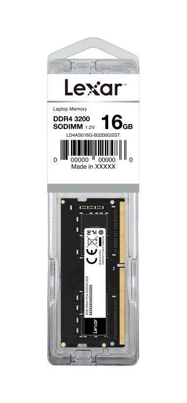 Lexar 16GB DDR4 3200MHz SODIMM memorija , LD4AS016G-B3200GSST