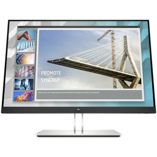 HP E24i G4 9VJ40AA 24" WUXGA Monitor, DisplayPort 1.2 cable, HDMI cable, USB cable, AC power cable, 24 inch WUXGA (1920x1200)