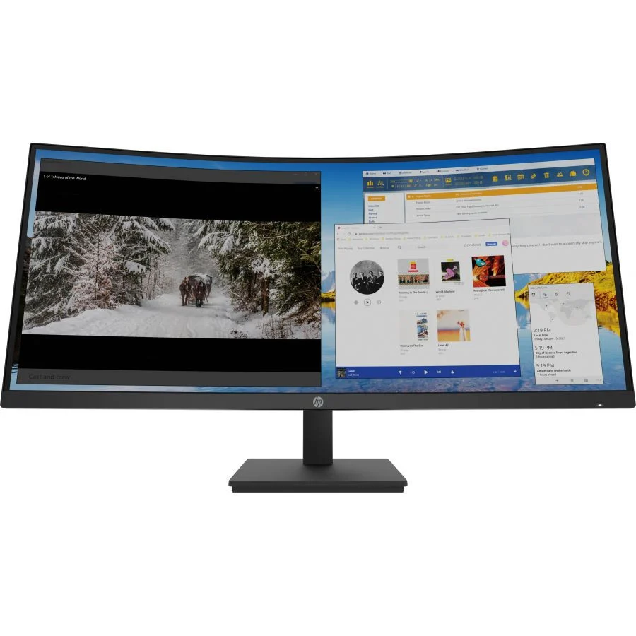 HP M34d 3B1W4AAR zakrivljeni WQHD VA monitor 34"