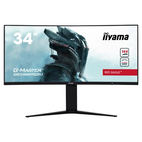 IIYAMA Gaming monitor 34 zakrivljeni G-MASTER - GB3466WQSU-B1
