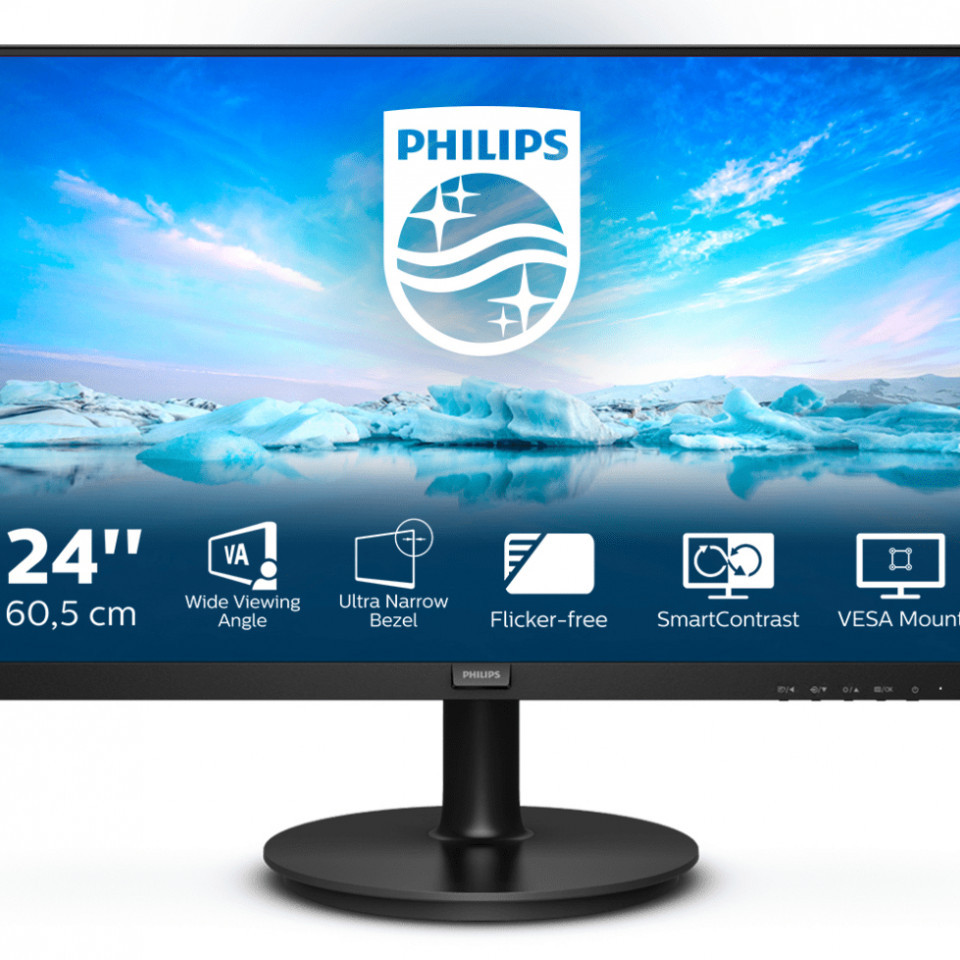 Philips 241V8L/00 VA monitor 23.8"