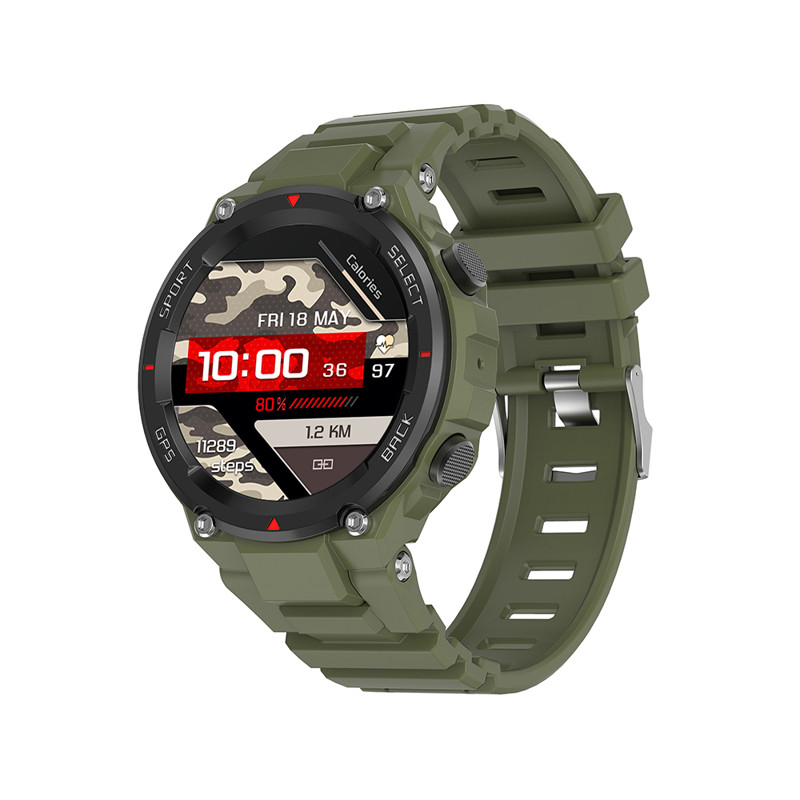 Smart Watch DT5 Sport zeleni (silikonska narukvica)